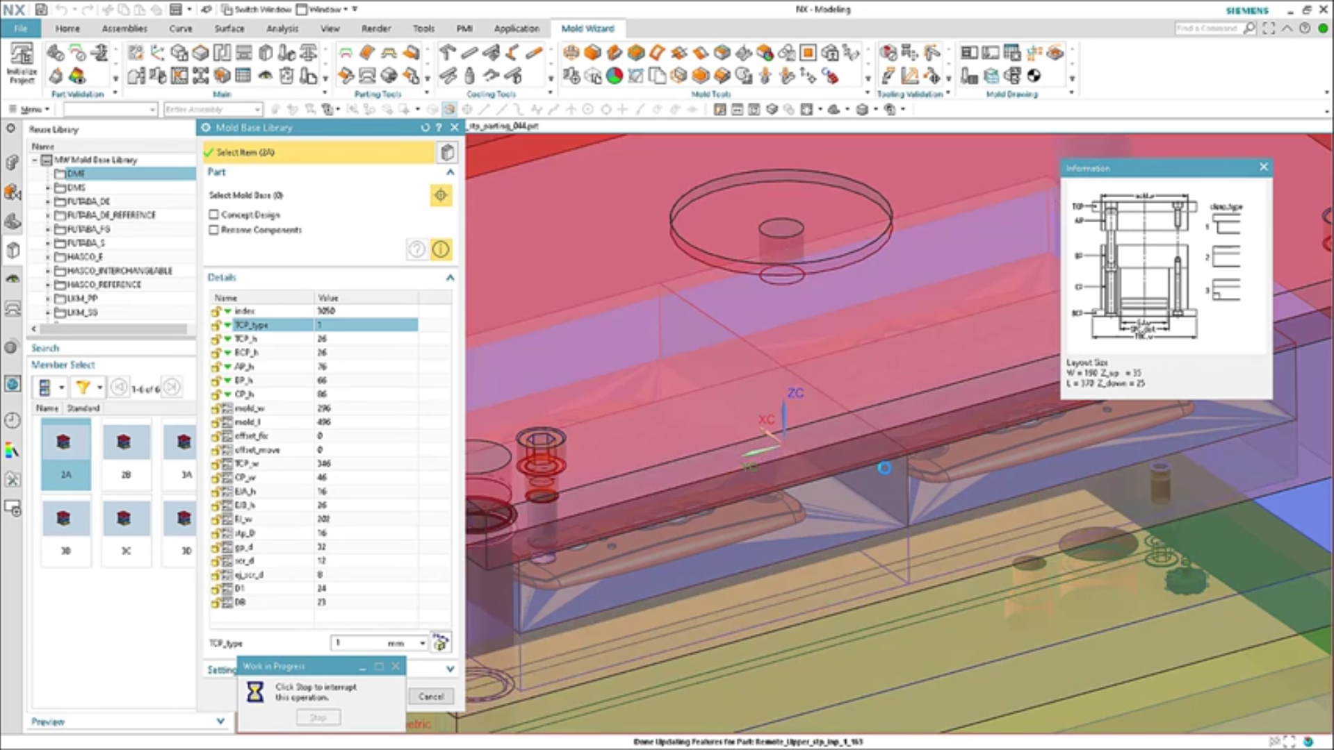 UG NX 금형설계 - 몰드디자인 (Mold Design) 체험판 및 구입 견적문의 기능 - 제품뉴스 - 델타아이티